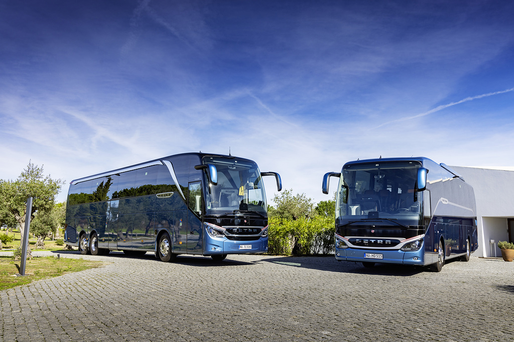 Setra apresenta nova geração dos ônibus TopClass e ComfortClass ...