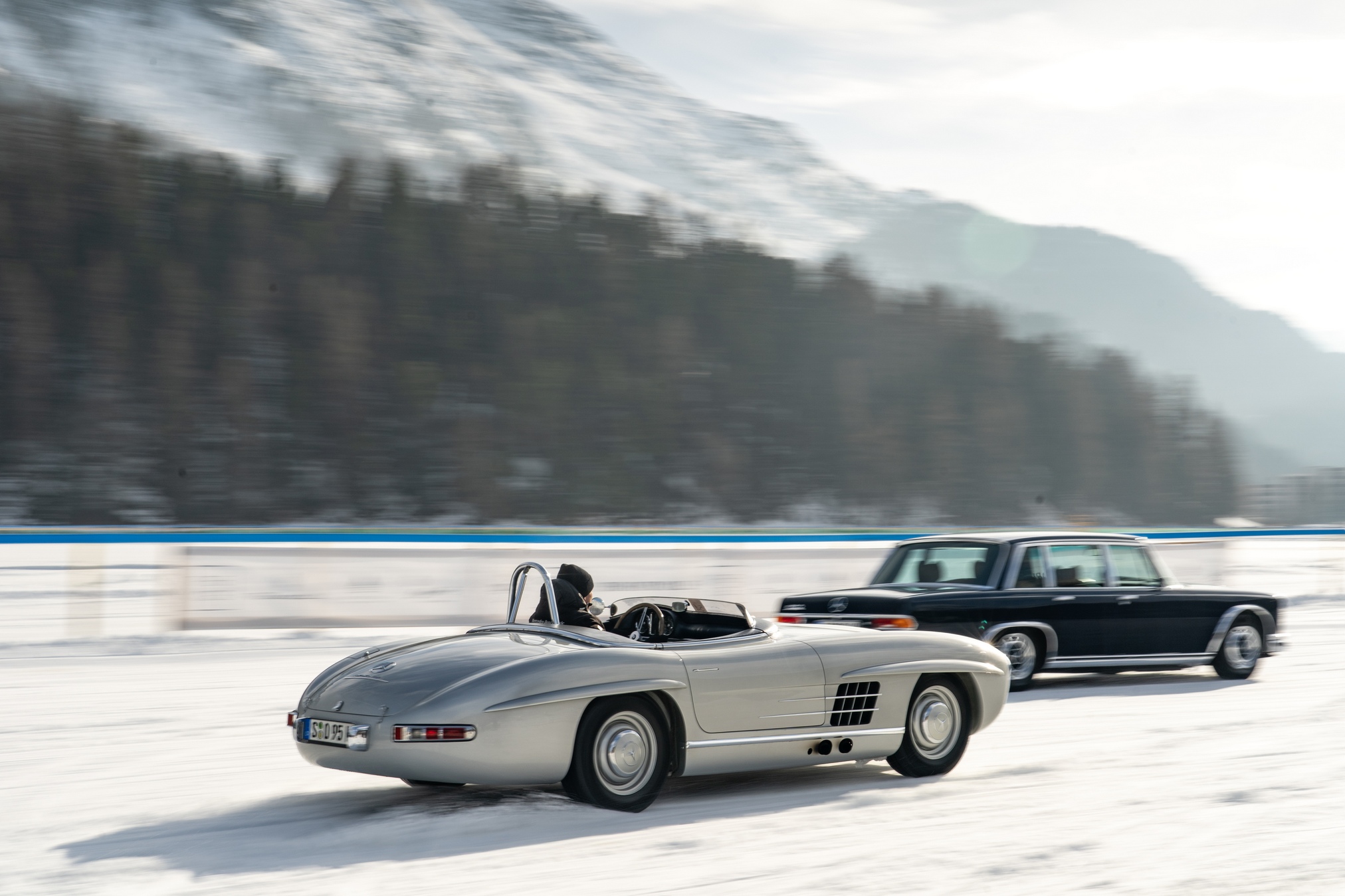 Mercedes-Benz Classic no evento "The Ice" em St. Moritz - Mercedes Magazine