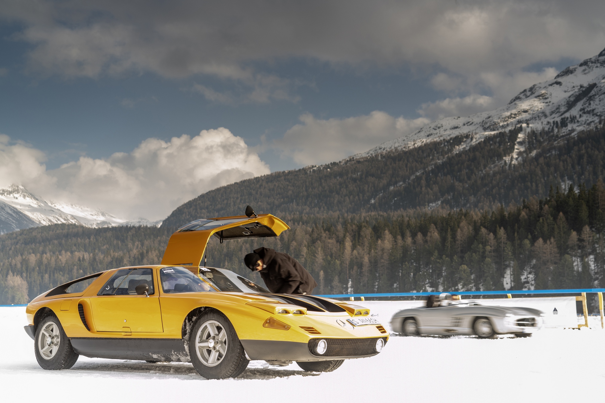 Mercedes-Benz Classic no evento "The Ice" em St. Moritz - Mercedes Magazine