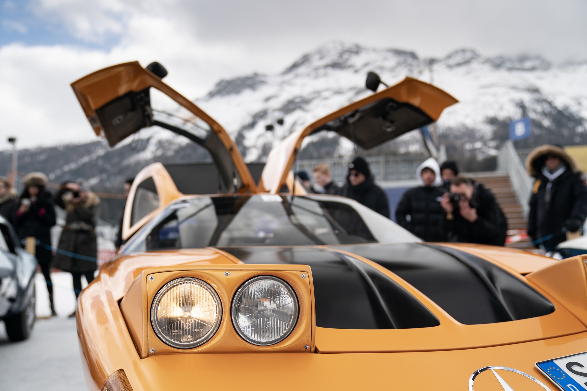 Mercedes-Benz Classic no evento "The Ice" em St. Moritz - Mercedes Magazine