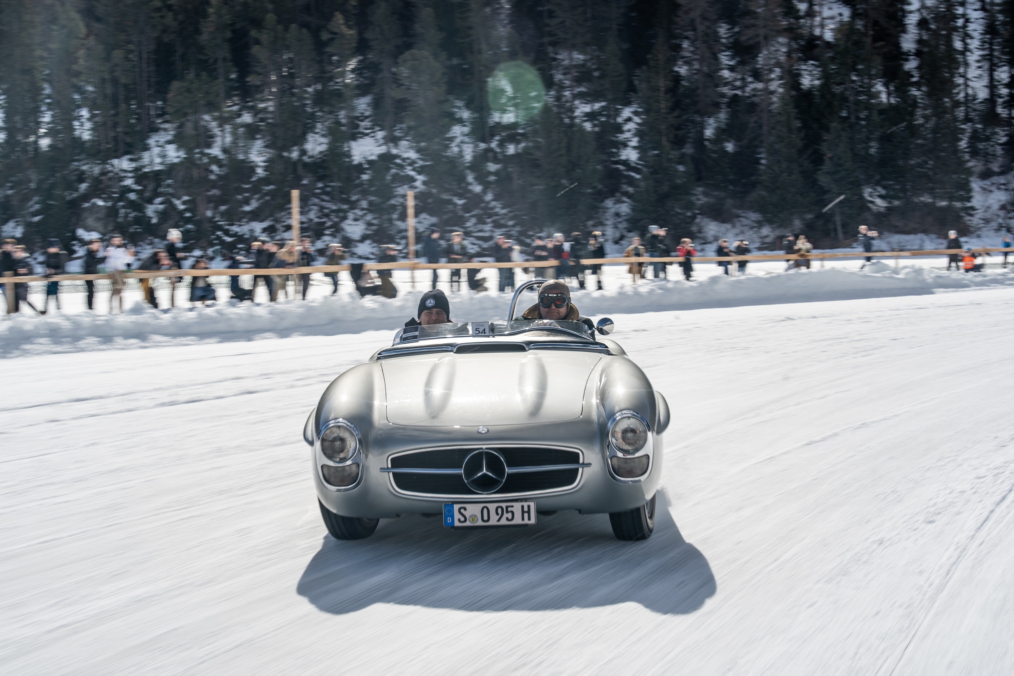 Mercedes-Benz Classic no evento "The Ice" em St. Moritz - Mercedes Magazine