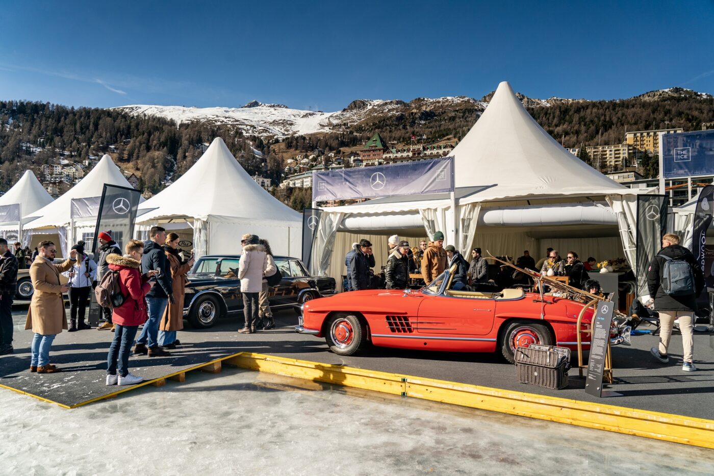 Mercedes-Benz Classic no evento "The Ice" em St. Moritz - Mercedes Magazine