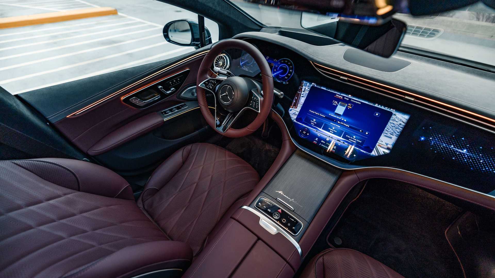 Mercedes-Benz EQS Manufaktur Edition faz sua estreia nos Estados Unidos ...