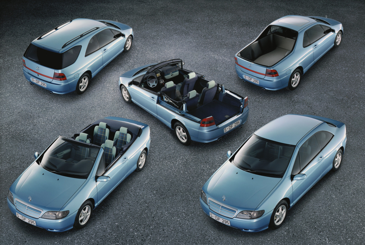 Vario Research Cars, quatro carros reunidos em um - Mercedes Magazine