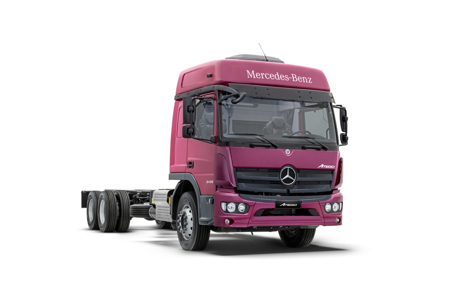 Mercedes-Benz amplia a família de caminhões extrapesados Atego ...