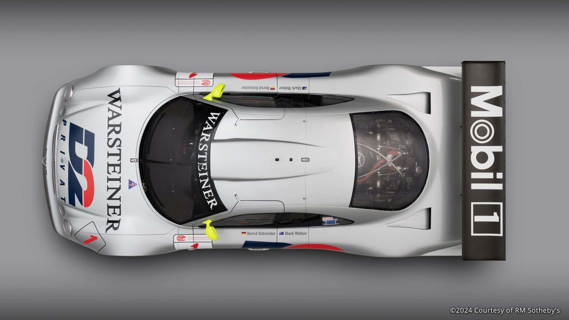 Mercedes-AMG CLK GTR GT1, o icônico vencedor do FIA GT1 de 1997 irá a ...