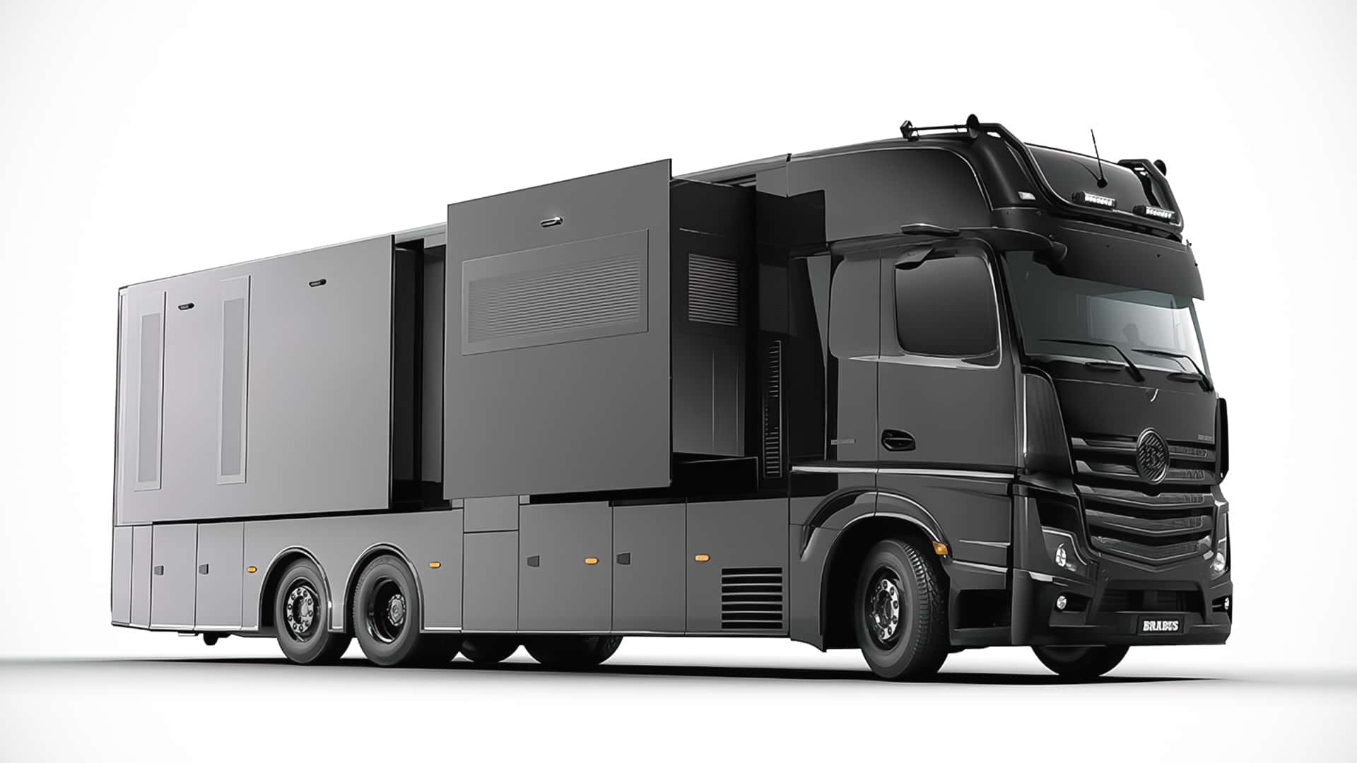 Brabus Big Boy 1200, flat de luxo sobre rodas - Mercedes Magazine