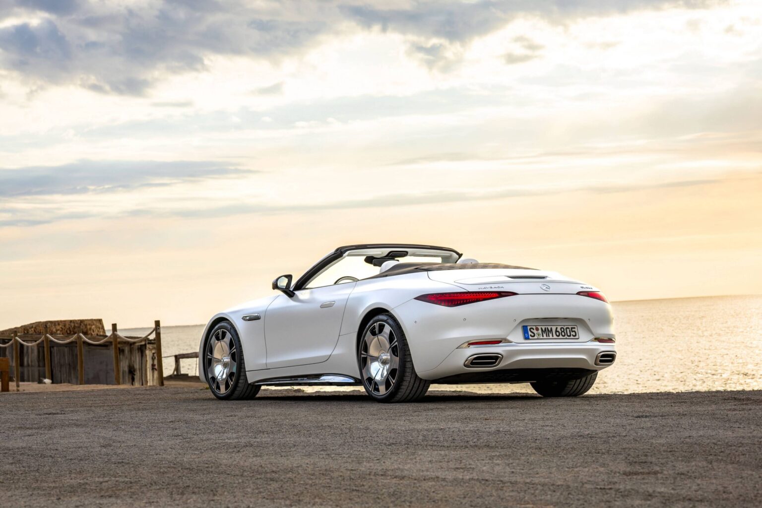 Mercedes-Maybach SL Monogram Series em novas imagens - Mercedes Magazine