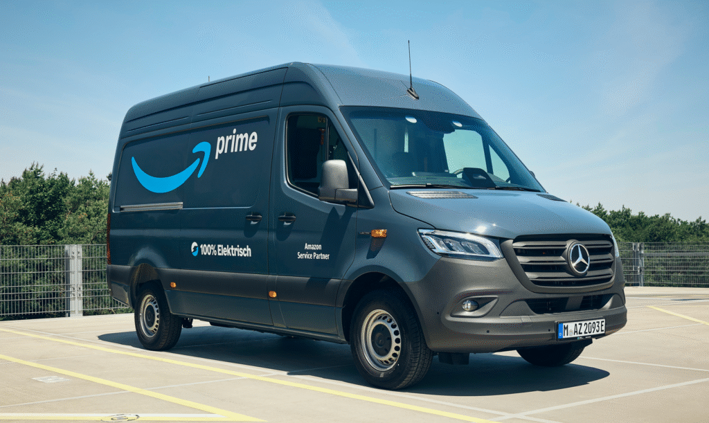 Mercedes-Benz Vans entrega 5 mil vans elétricas aos parceiros da Amazon ...