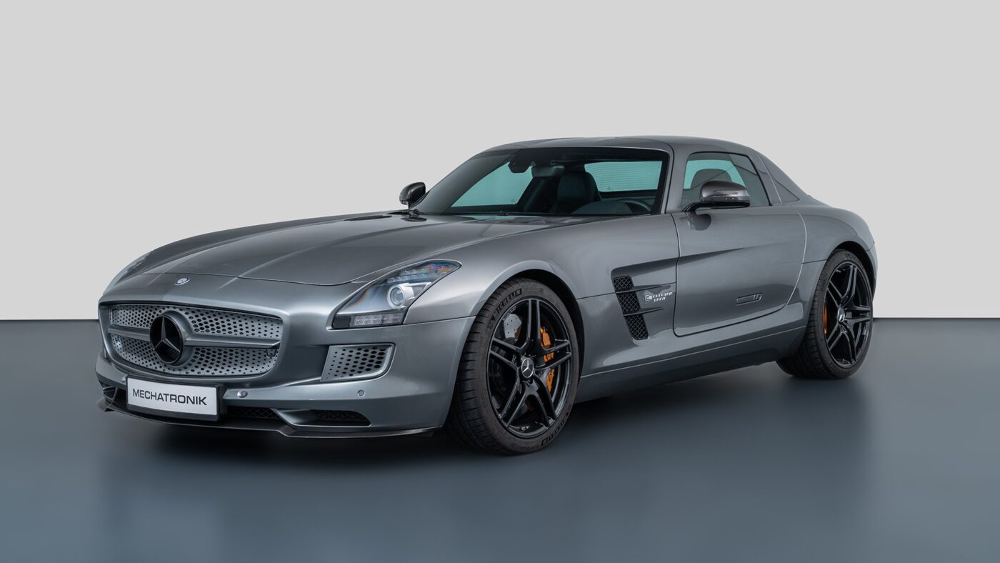 Um raro SLS AMG Eletric Drive está à venda pela Mechatronik - Mercedes ...